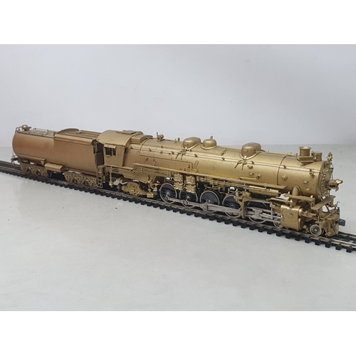 A boxed HO scale Westside Model Company (Brass) Japan unpainted 4-10-2 ...