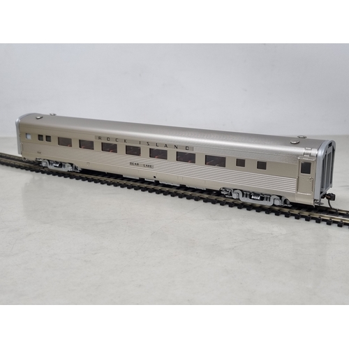 A boxed Iron Horse Models brass H0 scale Rock Island Chair Car (Bear ...