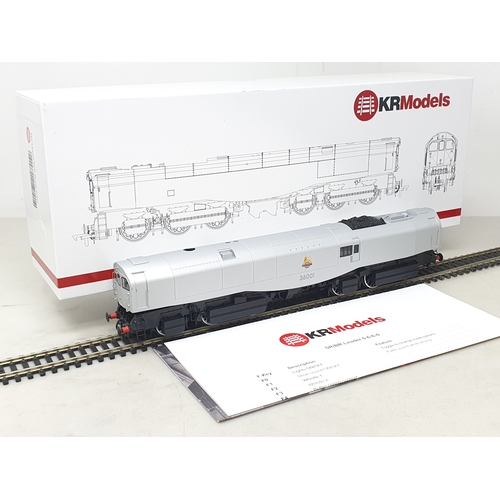 A boxed KR Models 00 gauge Oliver Bulleid 'The Leader' Locomotive in ...