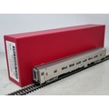 A boxed The Coach Yard brass H0 scale Santa Fe No.2860 48 seat Coach in ...