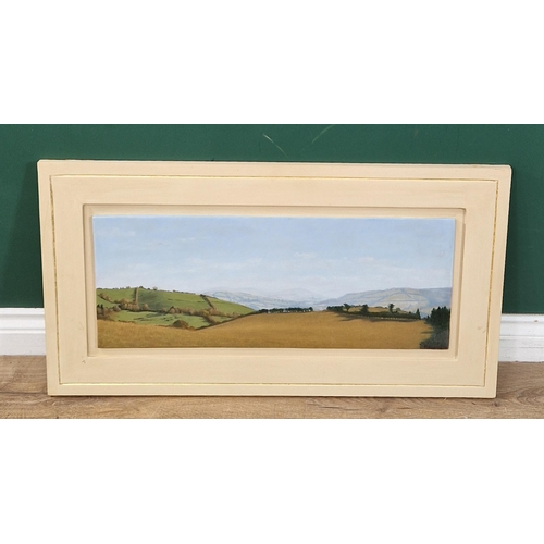 ANTHONY CUNNING. The Vale of the river Lugg in Autumn, signed and dated ...