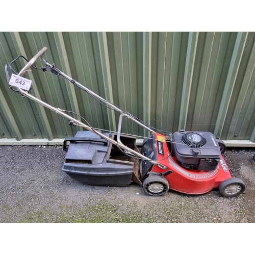 A rover quantum i/c lawnmover