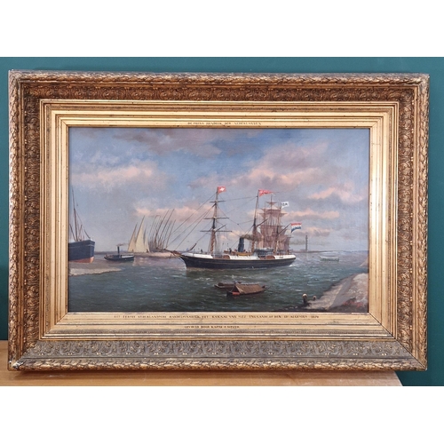 TEEN GERRITS FENENGA.'The Prins Hendrik der Nederlanden' entering the ...