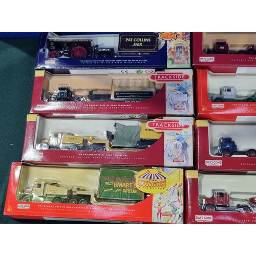 Twelve boxed Lledo Trackside 1:76 scale Commercial Vehicles suitable ...