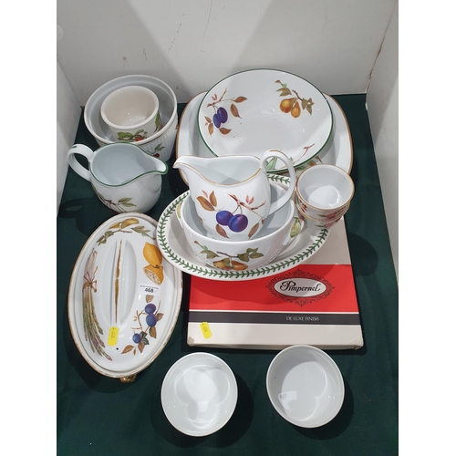 A quantity of Royal Worcester Evesham Tableware including Dishes, Bowls ...