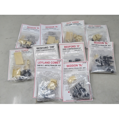 A collection of Roadscale Retired by Brian Latham 1:76 scale white ...