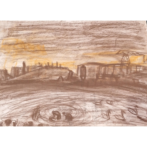 MICHAEL REYNOLDS RP RBA. A Folio of unframed Drawings, principally ...