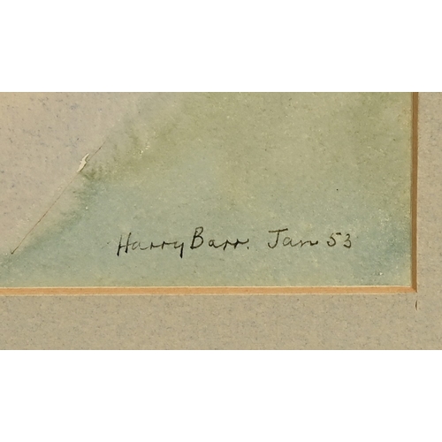 Harry Barr (1896-1987), a pair of watercolours "Richmond Park", signed ...