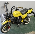 "The Scrapper" custom Honda Monkey motorbike with V5.