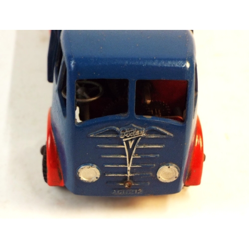 Shackleton Model Foden FG6 Six Wheeler Tipper Lorry In Blue and red ...