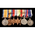 A Great War and Second World War Seven Medal group to: Able Seaman J ...