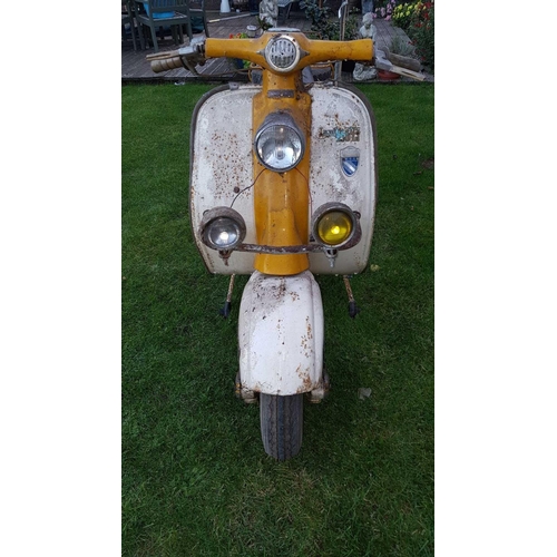 1957 Lambretta LD 150, 150 cc. Registration number ROT 956 (see text ...