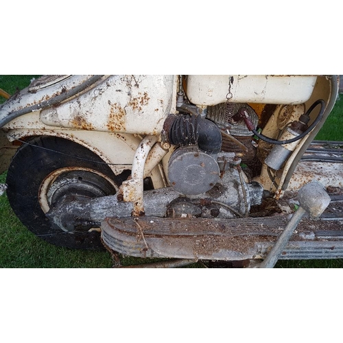 1957 Lambretta LD 150, 150 cc. Registration number ROT 956 (see text ...
