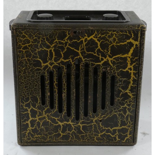 A Mc Michael portable valve radio set, model number 463 battery ...