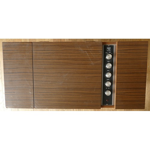 A HMV with integrated Garrard deck, model number 2025TC, cabinet record ...