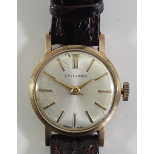 Garrard, a 9ct gold manual wind ladies wristwatch, London 1969, 17 ...