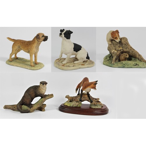 Border Fine Arts, Wire-Haired Fox Terrier DS11 by Elizabeth MacAllister ...