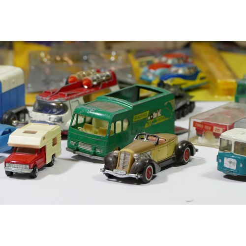 A selection of toys to include play worn Die-Cast models, scalextric ...