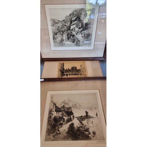 Percy Robertson (1868-1934), St James's Palace, c.1914, etching, signed ...