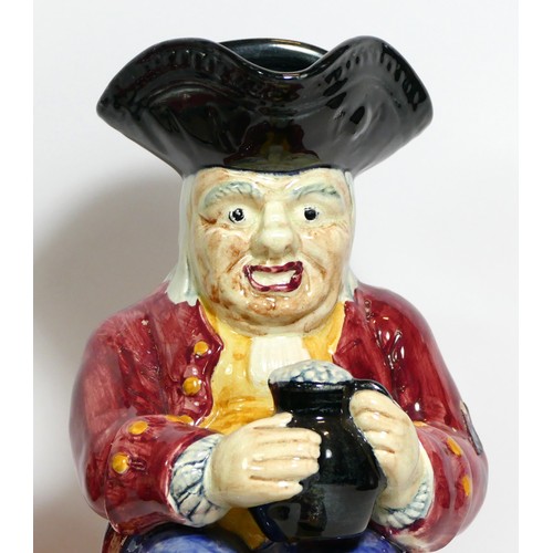 A collection of Shorter & Sons pottery pieces to include Toby Jugs ...