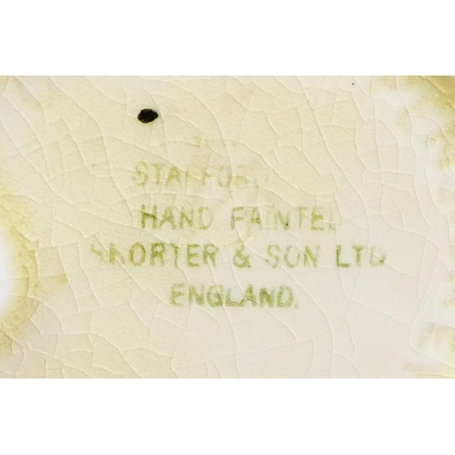 A collection of Shorter & Sons pottery pieces, to include character ...