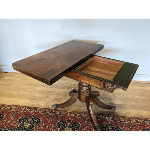 A twist top occasional table, upper twists to reveal a storage ...