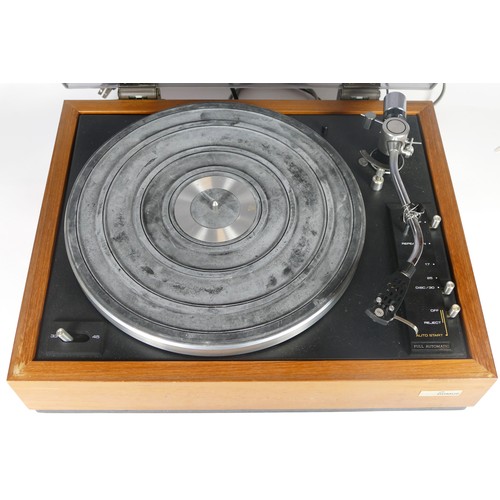 A Pioneer PL-12D turntable, with manual, together with a Domus BA400 ...