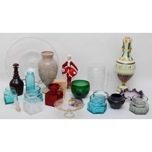 A collection of mid 20th century Frank Thrower Dartington glassware, to ...