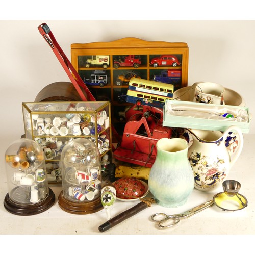A collection of homewares, to include cased & loose cutlery, Masons ...