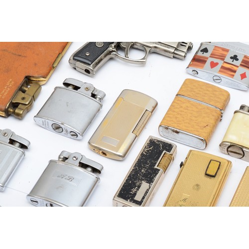 A Cont-Lite table lighter in the form of a camera and a quantity of ...