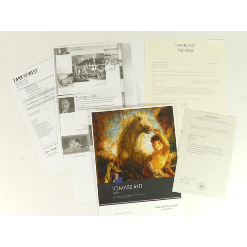 Tomasz Rut (Polish, b. 1961-) 'Promethia II' 2006 Ltd Edition ...