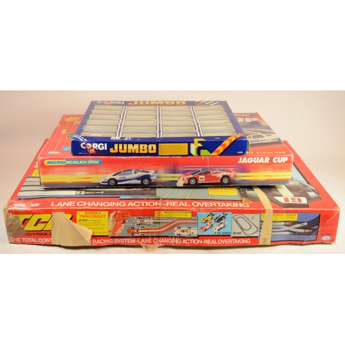 A TCR model motor racing set by Ideal, type 1666-7, together with a ...