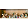 Pendelfin; a collection of rabbits to include Nipper, Sandie and Mother ...