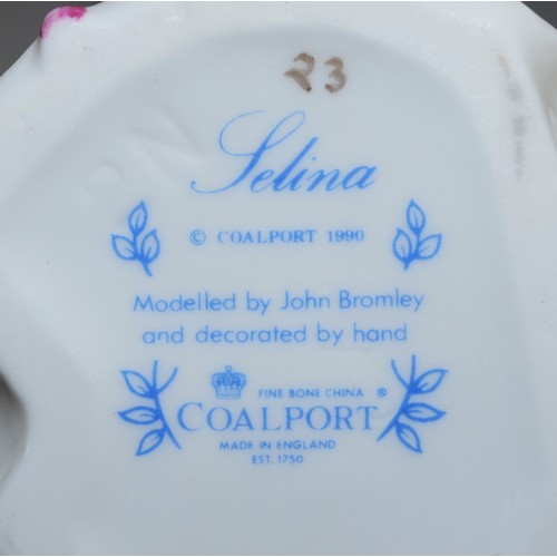 Coalport, five ceramic figurines comprising, The Collingwood collection ...
