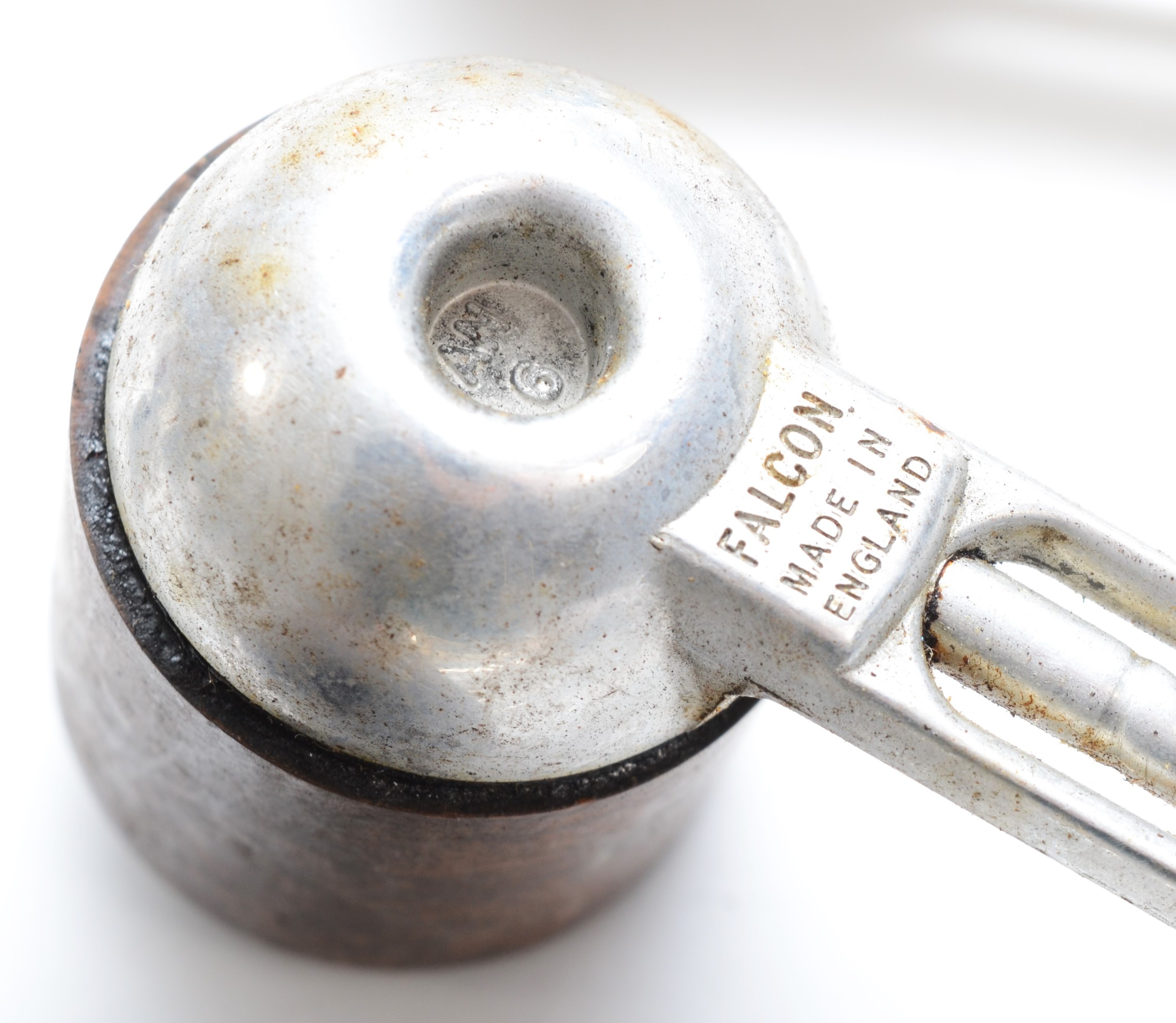 Six Falcon alloy and briar pipes, together with Ronsong, Alco and Titan ...