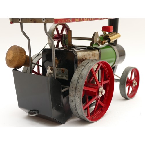 Mamod TE1A live steam model traction engine, in original box
