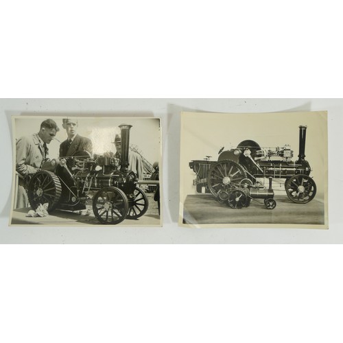 Live Steam, a 3/4″ scale Burrell Agricultural Traction Engine, green ...