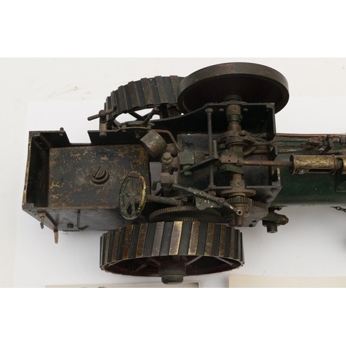 Live Steam, a 3/4″ scale Burrell Agricultural Traction Engine, green ...