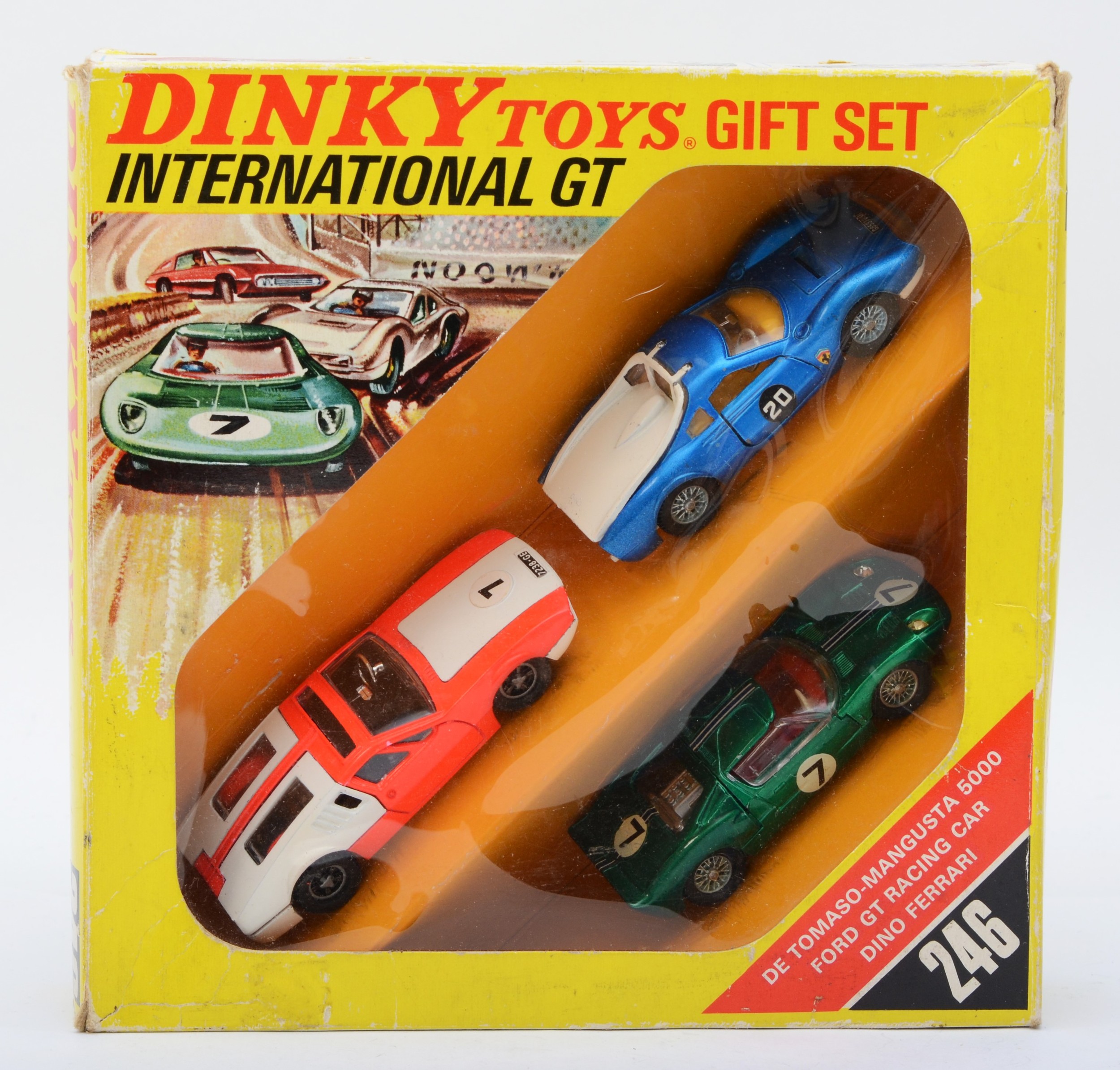 Dinky Toys - A boxed Dinky 246 International GT Gift Set, to include De ...