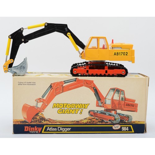 Dinky Toys - A boxed Dinky 984 Atlas Digger 'Motorway Giant!', original ...