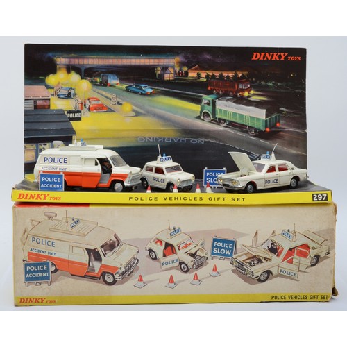 Dinky Toys - A Dinky 297 Police Vehicles Gift Set, comprising Police ...