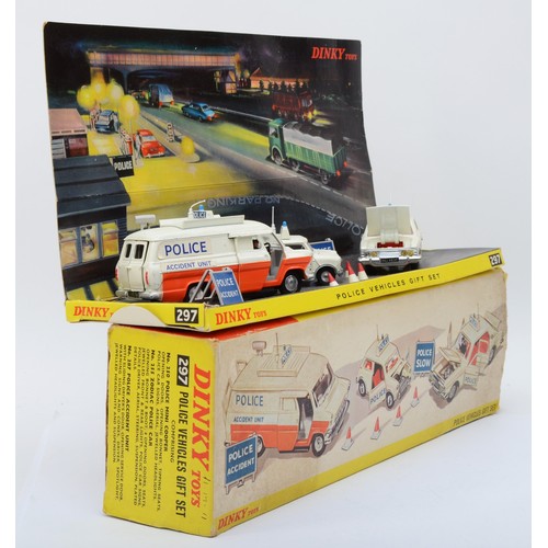 Dinky Toys - A Dinky 297 Police Vehicles Gift Set, comprising Police ...