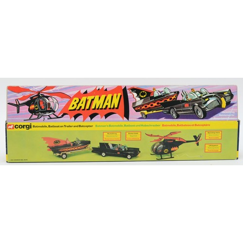 Corgi Toys; A Corgi GS40 Gift Set "Batman" 3-piece to include ...