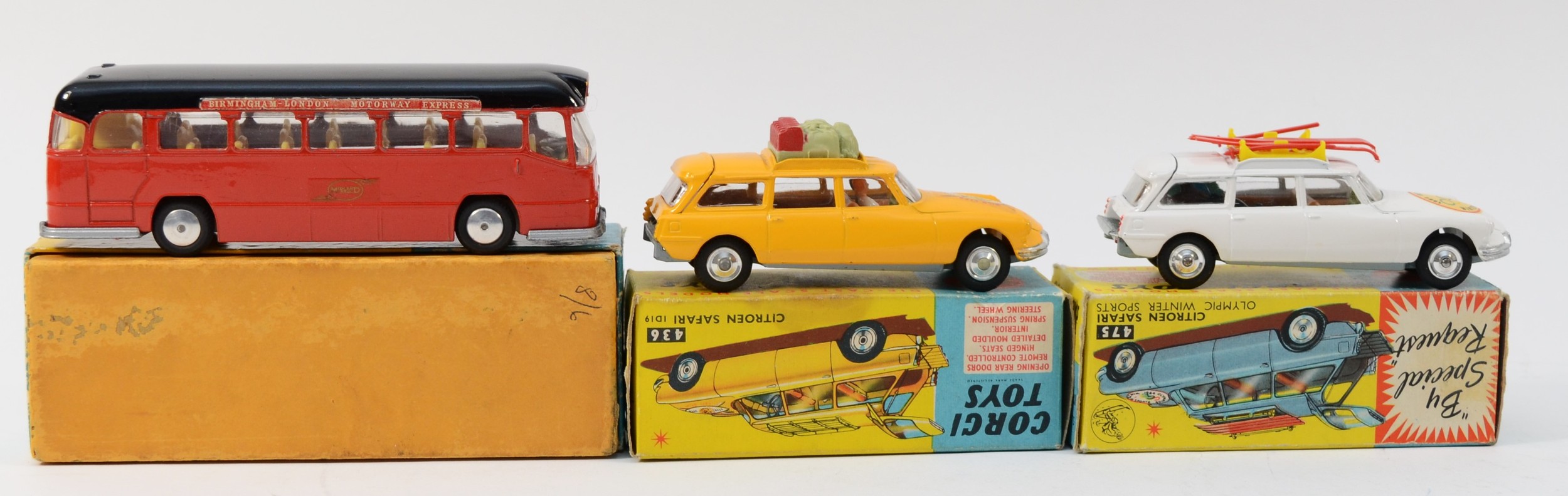 Corgi Toys; Comprising of Corgi 475 Citroen Safari "Olympic Winter ...