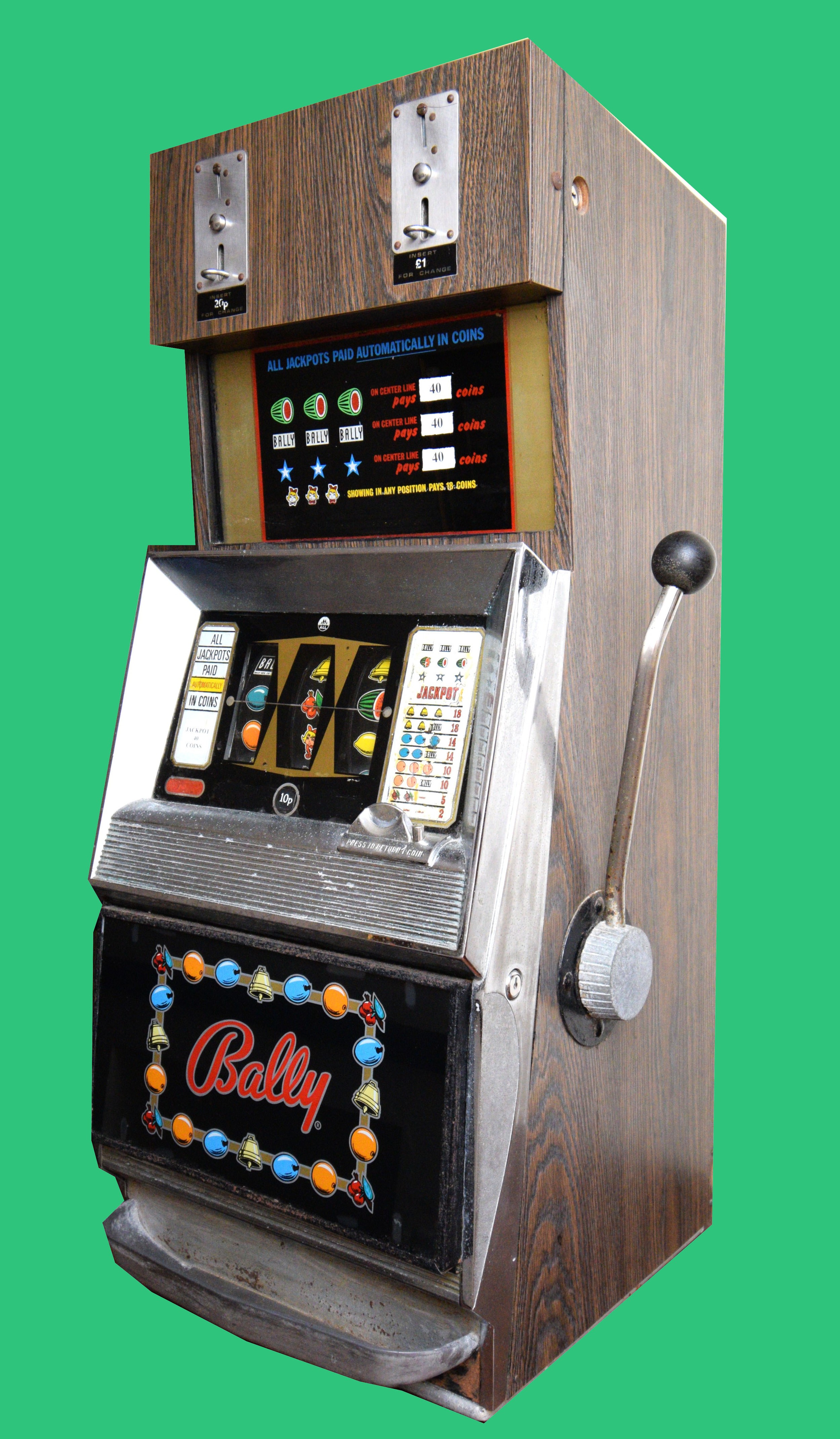 Bally, an electromechanical three reel and hold slot machine, c.1965/70 ...