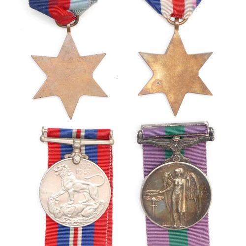 WW2 group, The 1939-1945 Star, The France and Germany Star. The war ...