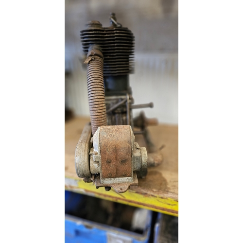 A veteran Precision engine, with Bosch magneto, carb and exhaust, c.1914??