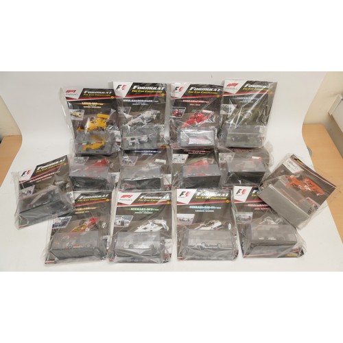 A collection of over sixty Panini partworks 'Formula 1' The Car ...