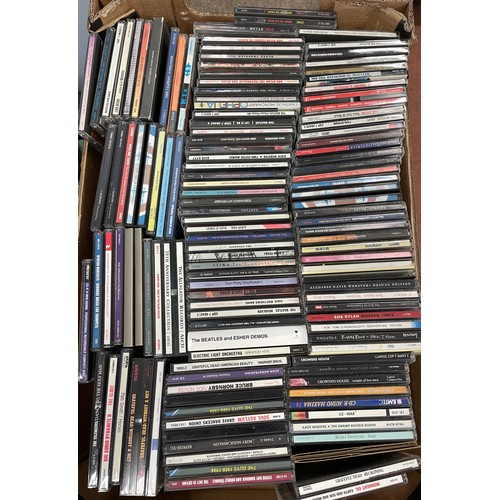 A Sony midi Hi-Fi system, CMT-SP290DB together with a large collection ...