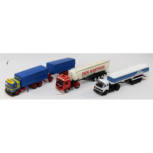 Conrad Of West Germany; three diecast models of lorries, to include a ...